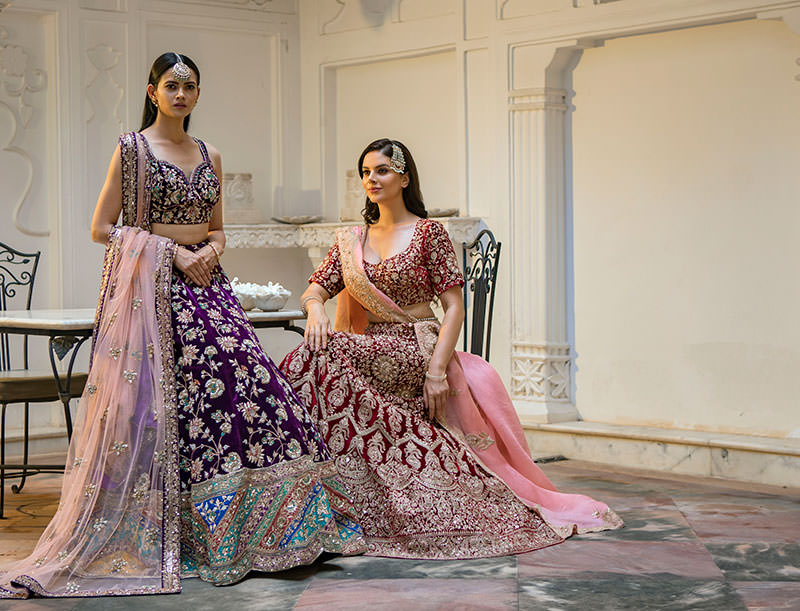 Top 15 Best Bridal Lehenga Shops in Jaipur, Instagram lehenga stores ...